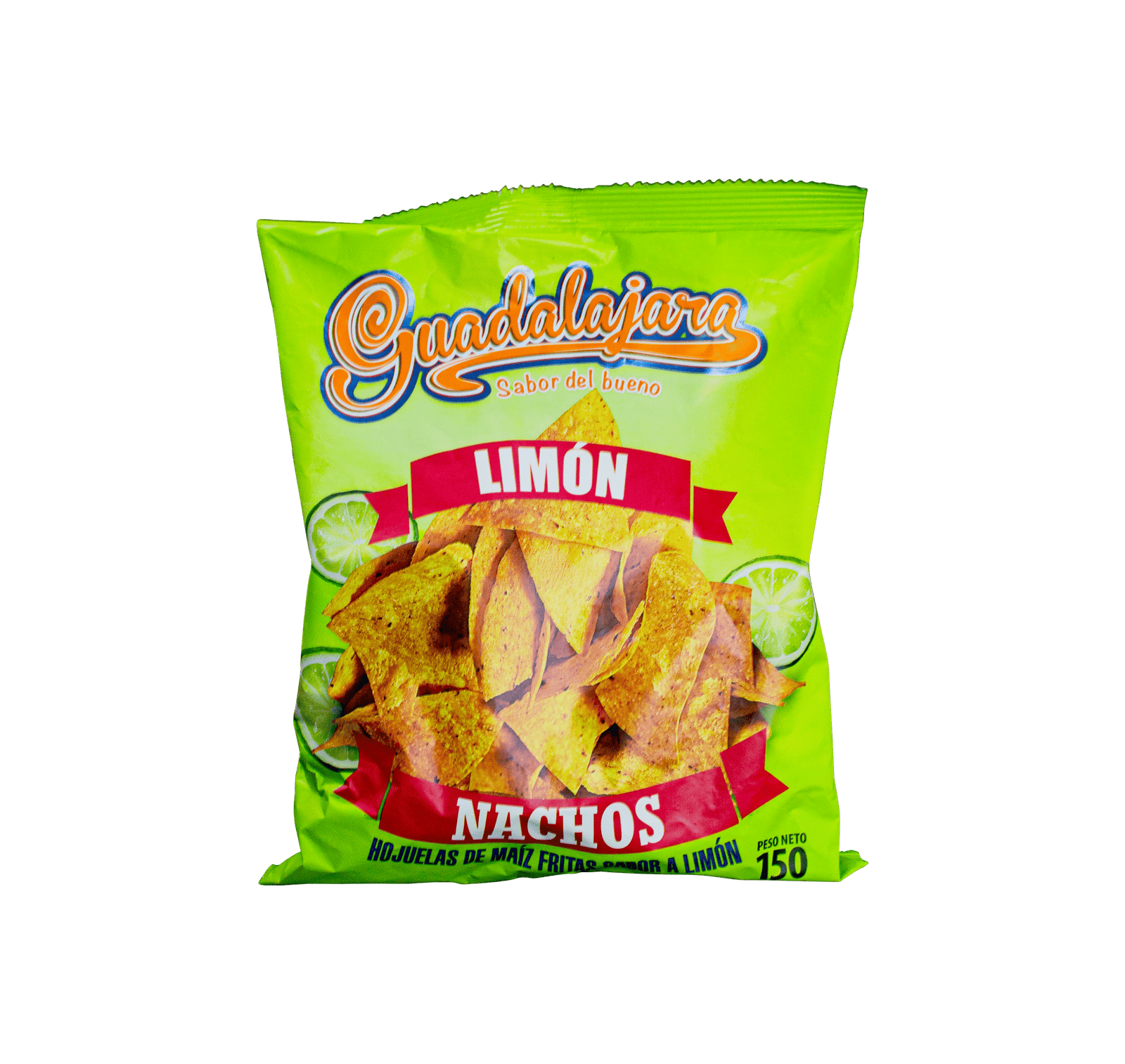 Guadalajara Nachos Sabor Limon X 150G - Farmacias Telchi