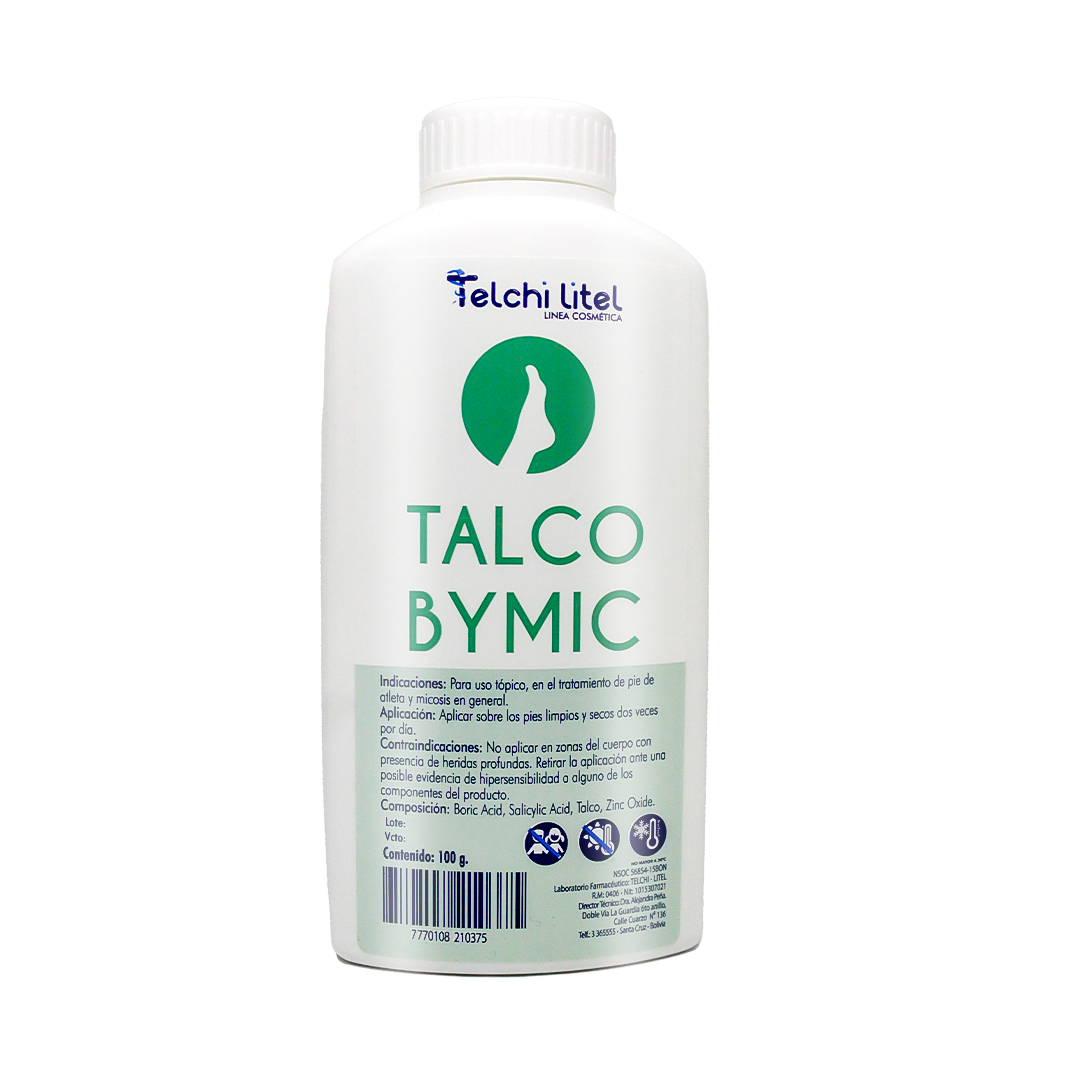 Talco Bymic De 100G. - Farmacias Telchi