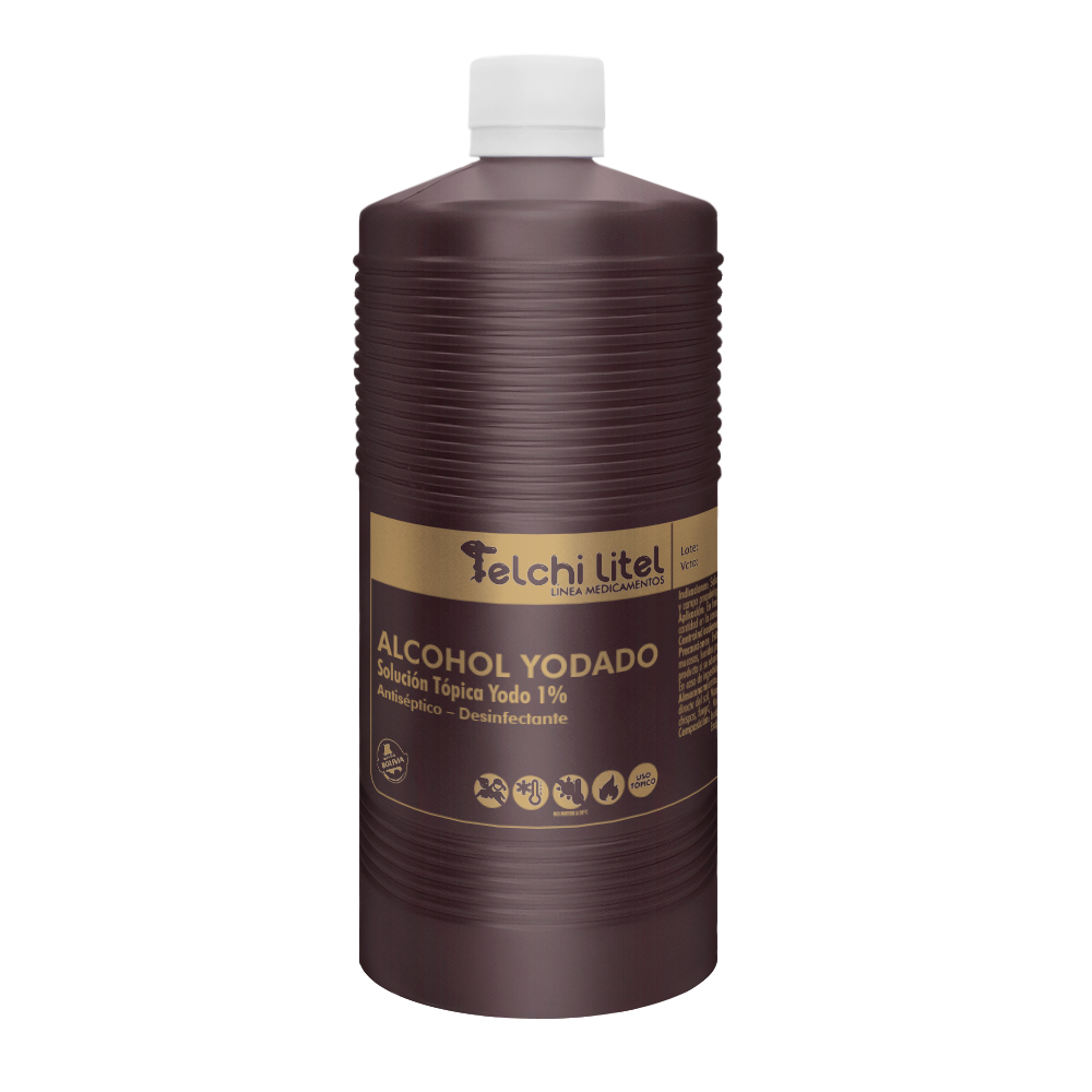 Alcohol Yodado X 1L. - Farmacias Telchi