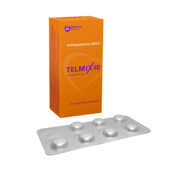 TELMIX 40 mg x 35 comp. - Farmacias Telchi