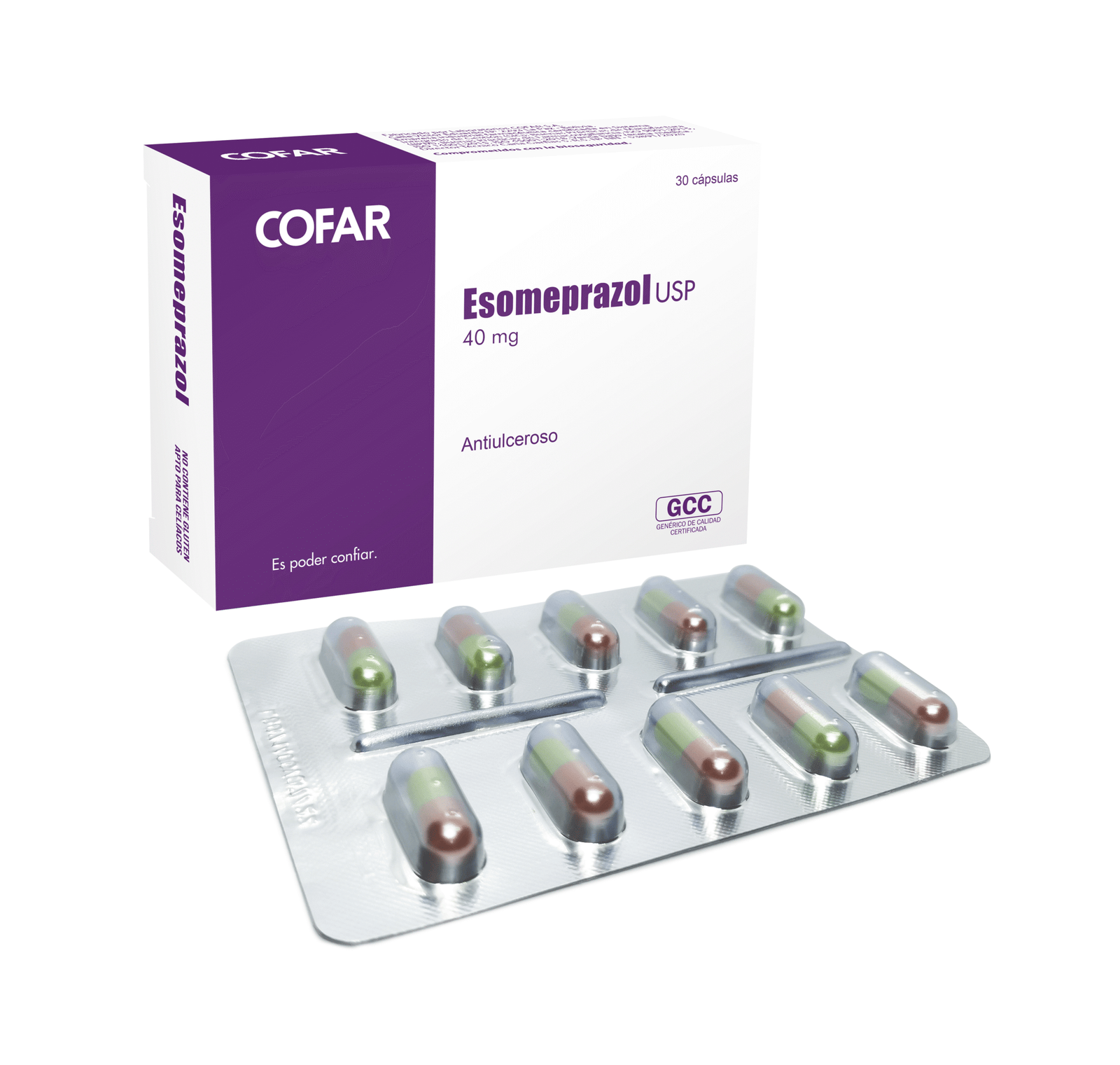 ESOMEPRAZOL 40 mg x 30 caps. - Farmacias Telchi